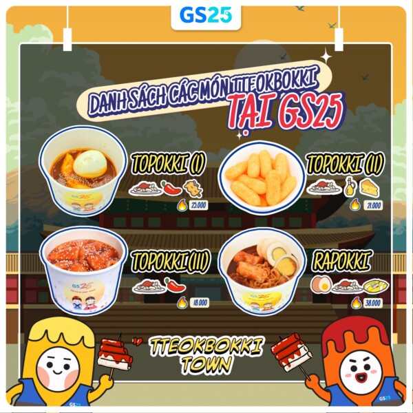 Top 5 món ở GS25 mà bạn nên thử